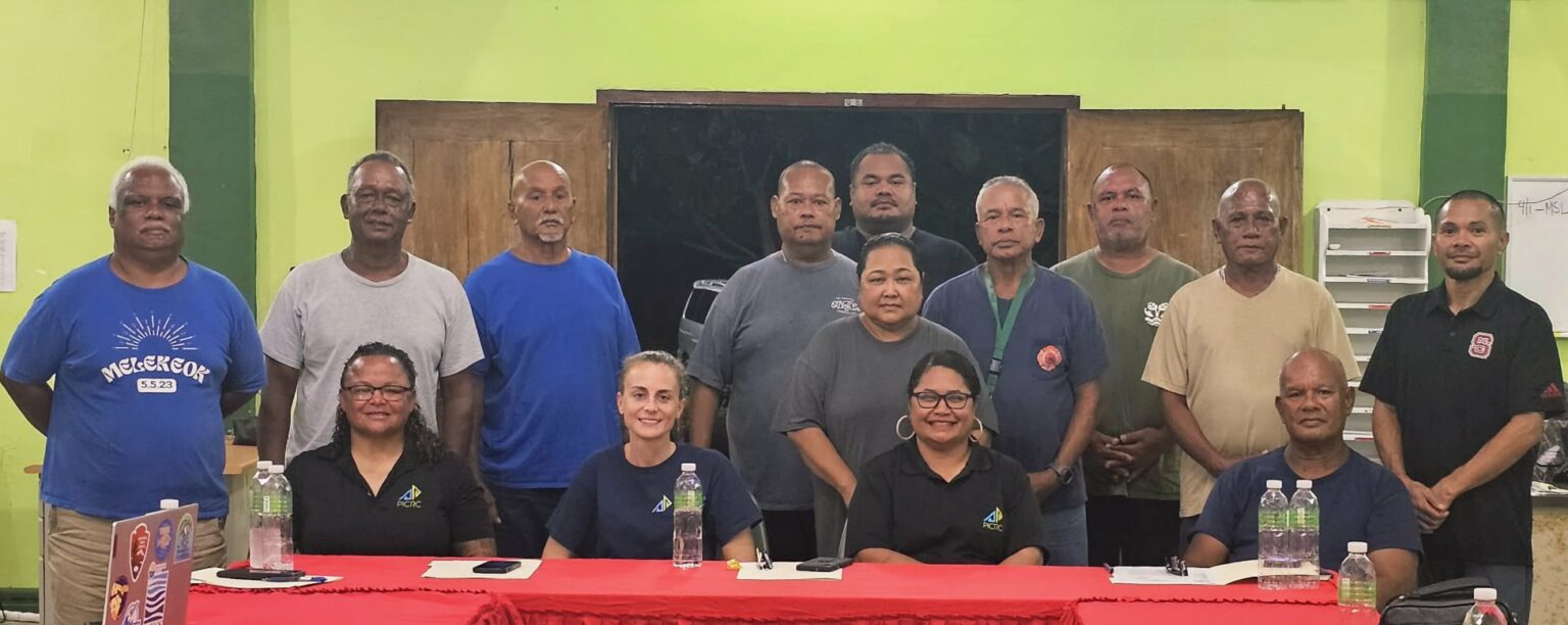 Palau International Coral Reef Center Meets with Melekeok Governor and ...